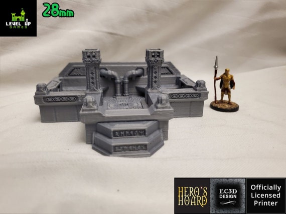 Dwarven Steam Baths / Dnd / D&D / Pathfinder / Terrain / | Etsy