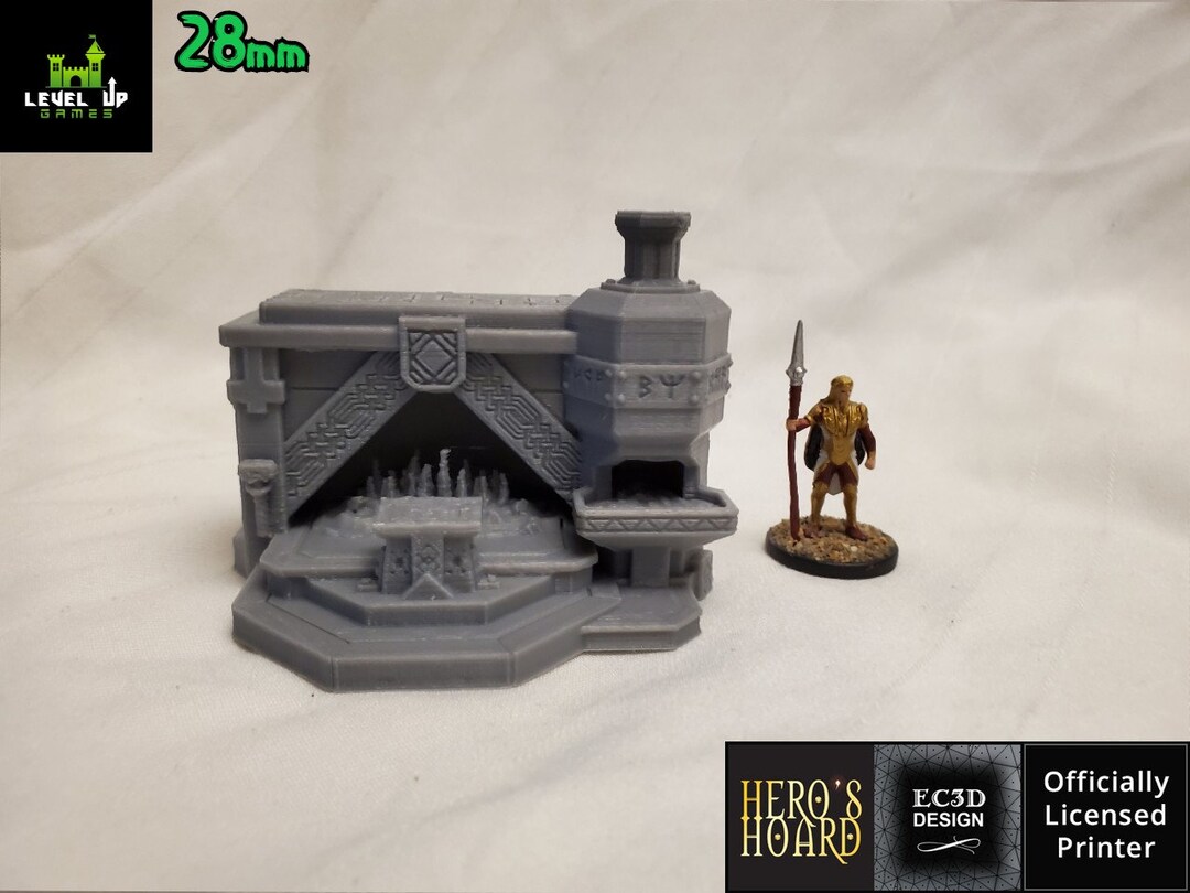 Dwarven Runeforge / Dnd / D&D / Pathfinder / Terrain / Hero's Hoard - Etsy