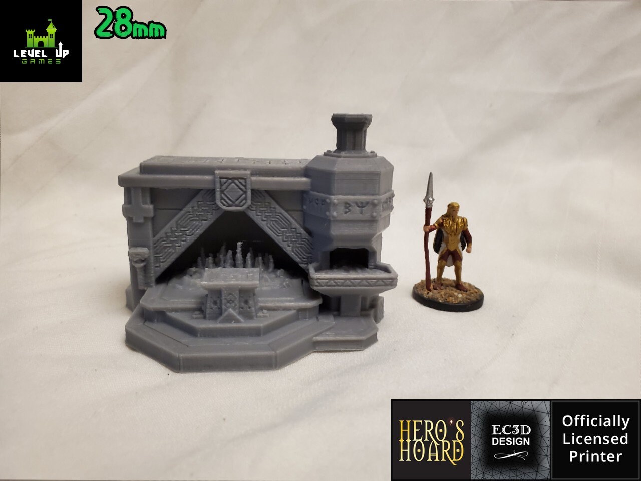 Dwarven Runeforge / Dnd / D&D / Pathfinder / Terrain / | Etsy