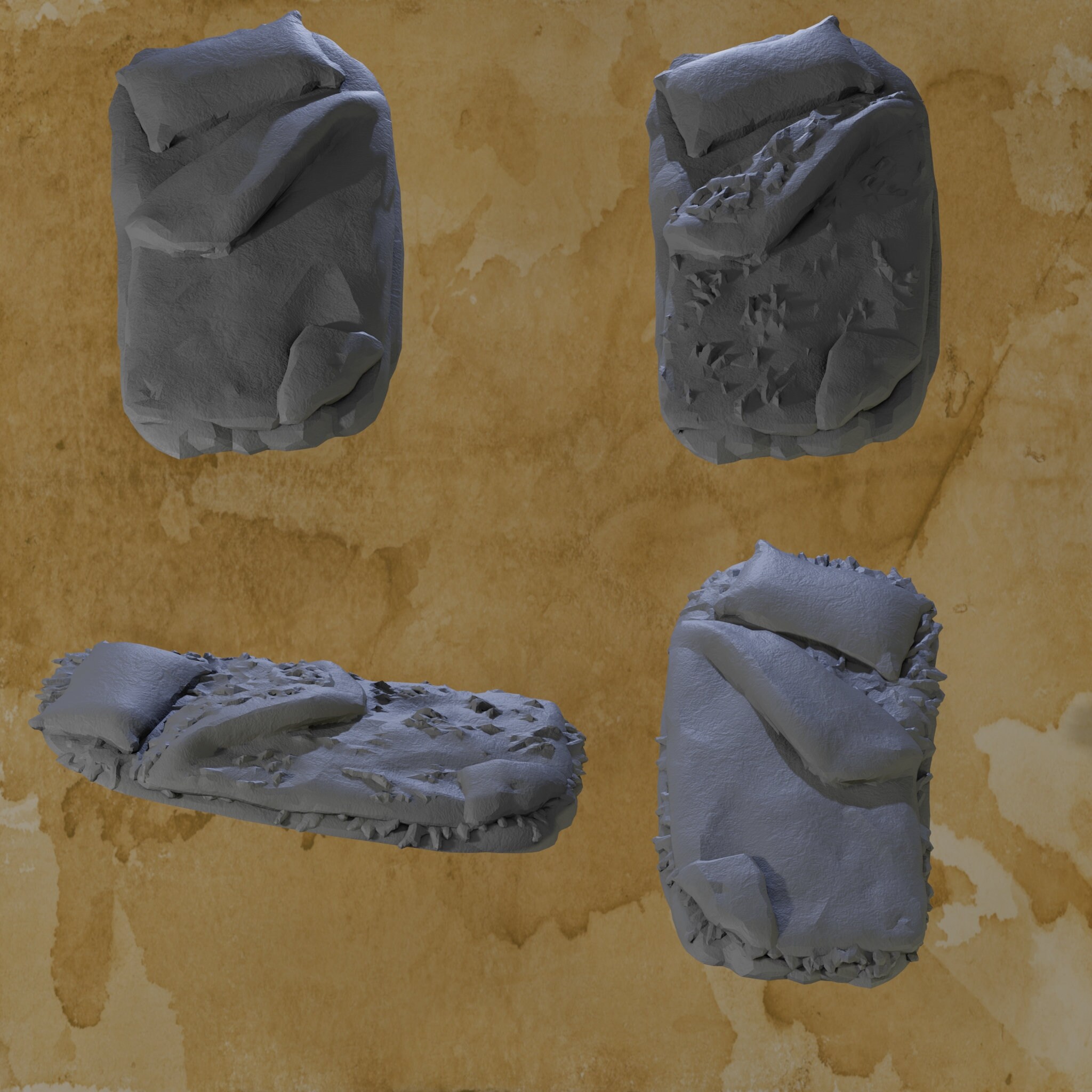 Campsite Kit 15pcs / Fantasy / Dnd / D&D / Pathfinder / | Etsy