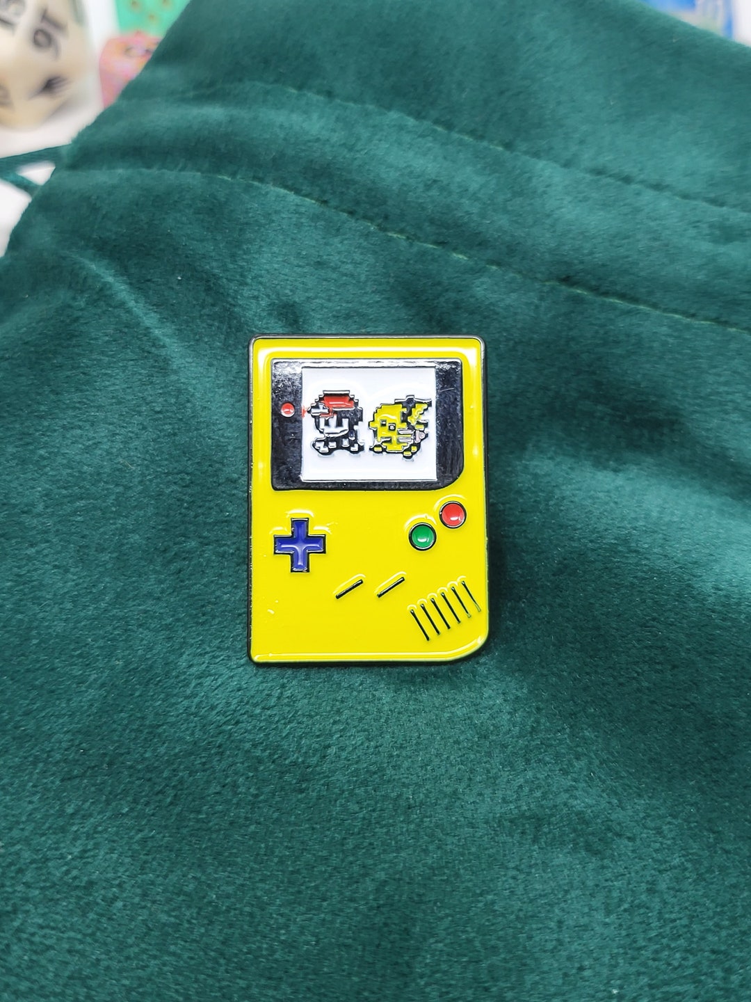 Gameboy Ash and Pikachu Pin // Pokemon - Etsy