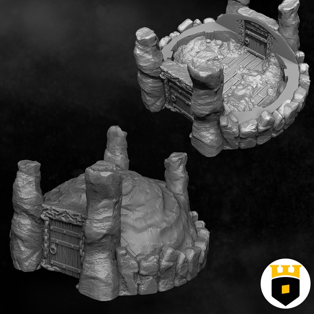 Barrows / Fantasy / Northvakt / Dnd / D&D / Pathfinder / 3D Layered ...