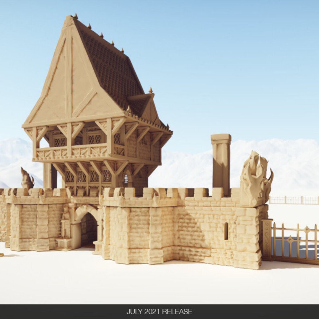 Caretaker's House / Fantasy / Dnd / D&D / Pathfinder / Terrain / Code 2 ...