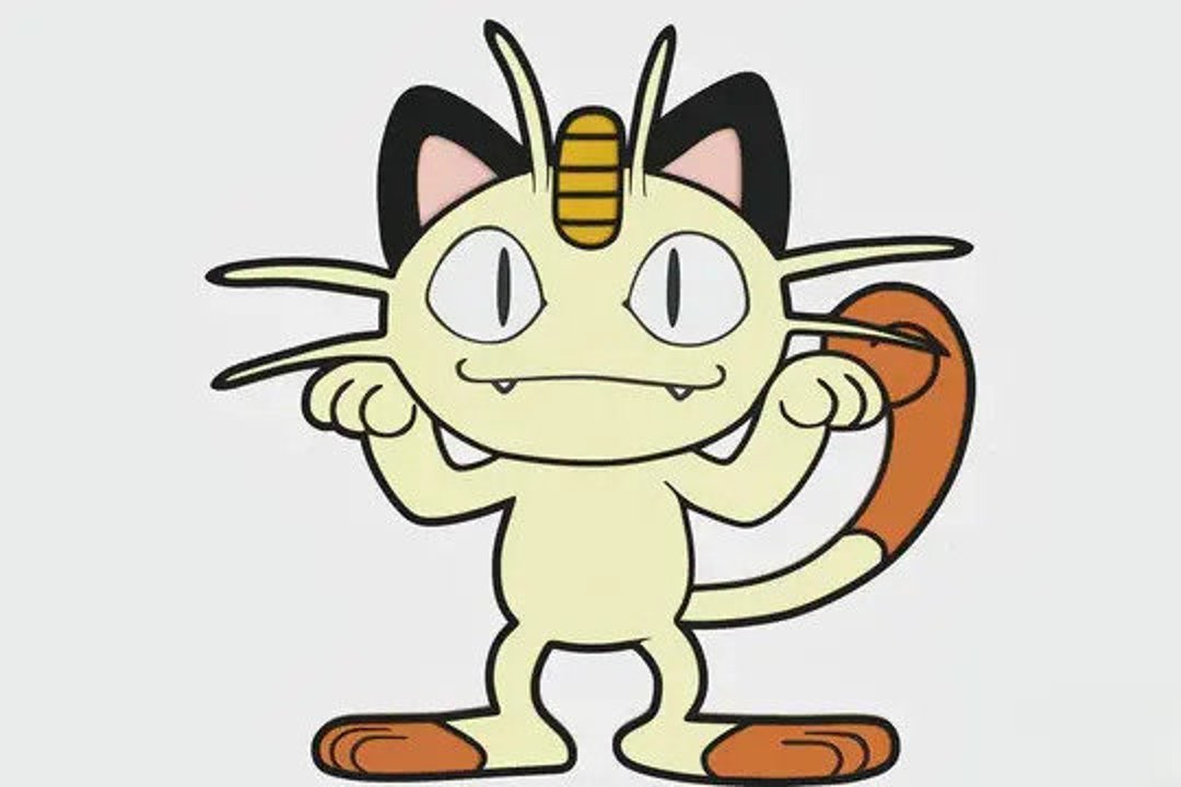 Pokemon Meowth Wall Art // Wooden // Multi Layered // Painted - Etsy