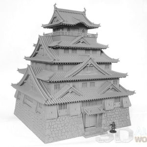 Samurai Castle / Fantasy / Dnd / D&D / Pathfinder / Samuri - Etsy