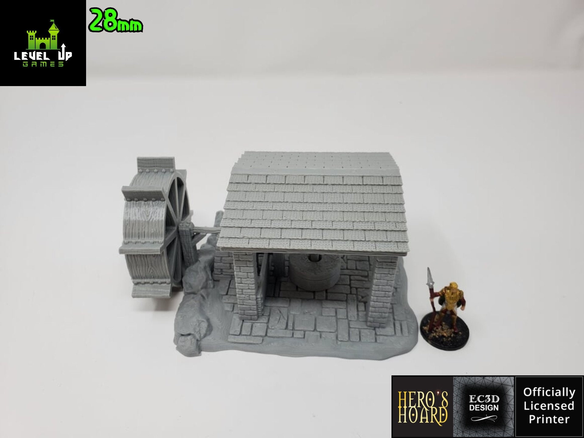 Water Wheel Mill / Fantasy / Dnd / D&D / Pathfinder / - Etsy