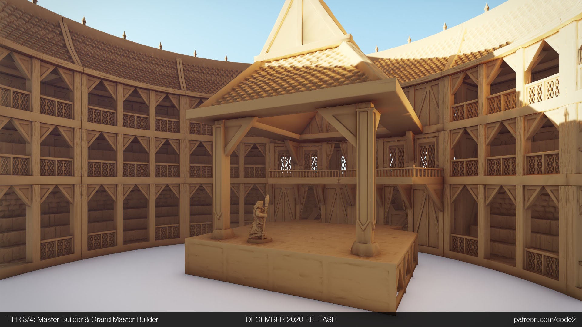 Drennheim Theater / Fantasy / Dnd / D&D / Pathfinder / Terrain | Etsy