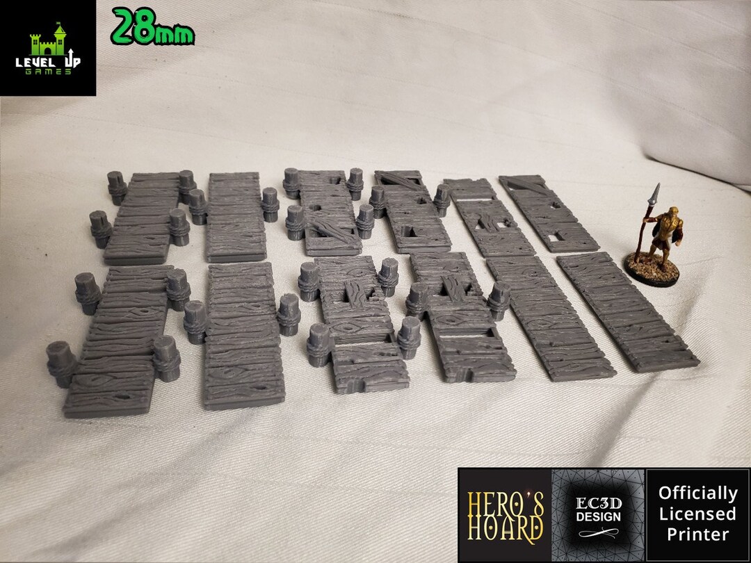 Docks and Bridges / Fantasy / Dnd / D&D / Pathfinder / Terrain / Hero's ...