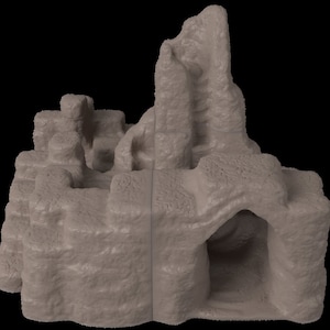 Volcano Mountain / Dnd / D&D / Pathfinder / Terrain / 3drouge / Hell ...