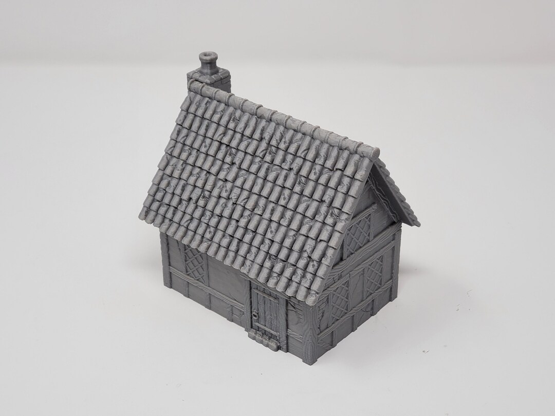 Small Civilian House 2 / Fantasy / Dnd / D&D / Pathfinder / 3D Layered ...