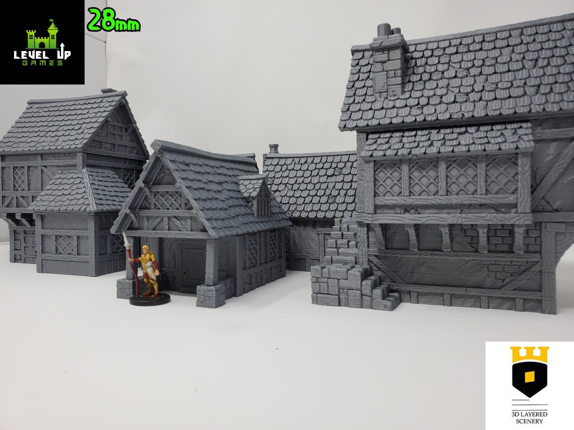 5 Civilian House Bundle / Fantasy / Dnd / D&D / Pathfinder / | Etsy Canada