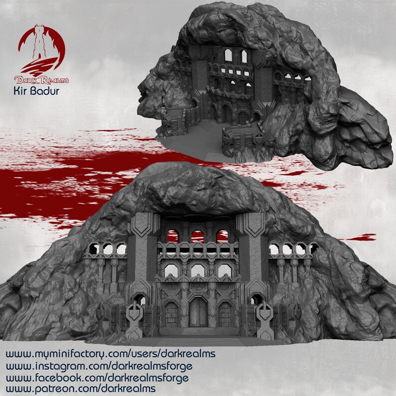 Dwarf Outpost Gate / Fantasy / Dnd / D&D / LOTR/ Pathfinder | Etsy