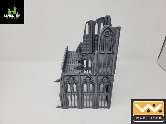 Gothic Building Ruins / Fantasy / D&D / Rubble / Terrain / War | Etsy