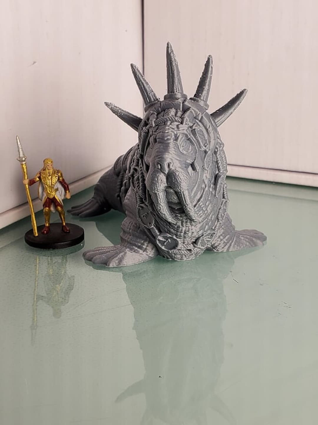 Walrus God Mini 28mm / Dnd / D&D / Pathfinder / Terrain / Wilds of ...