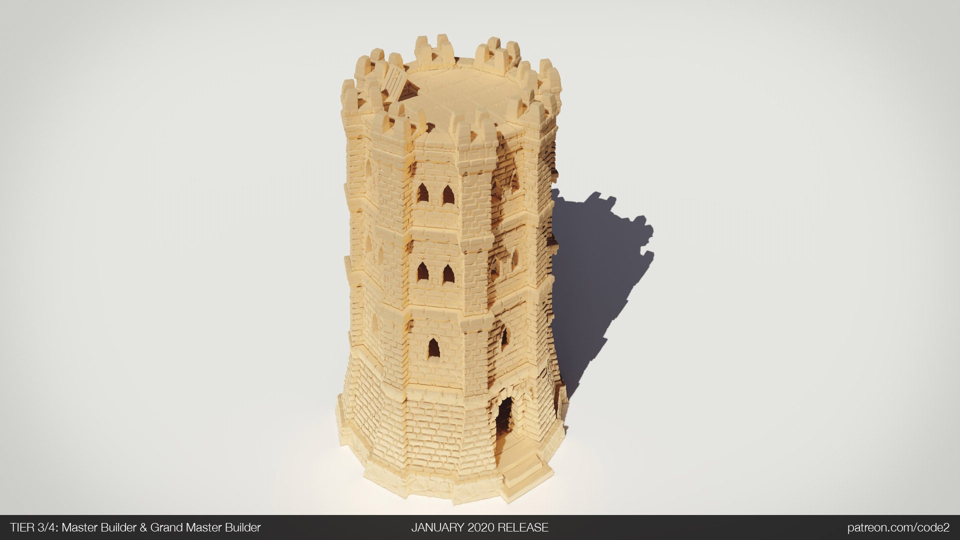 Tower / Fantasy / Dnd / D&D / Pathfinder / Terrain / Code 2 | Etsy