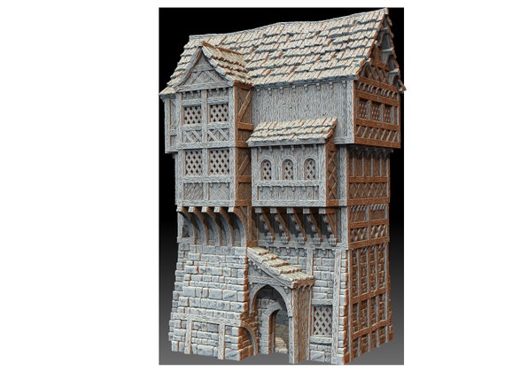 Liechheim Great Commoner House / Fantasy / D&D / Pathfinder | Etsy