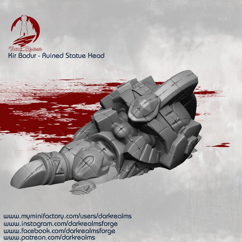 Dwarf Statue Head / Fantasy / Dnd / D&D / LOTR/ Pathfinder / - Etsy