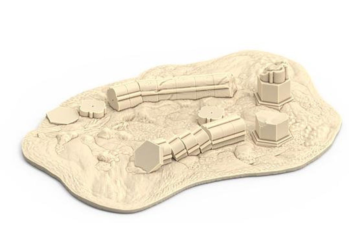 Ruined Rocks and Rubble / Dnd / D&D / Pathfinder / / RM | Etsy Canada