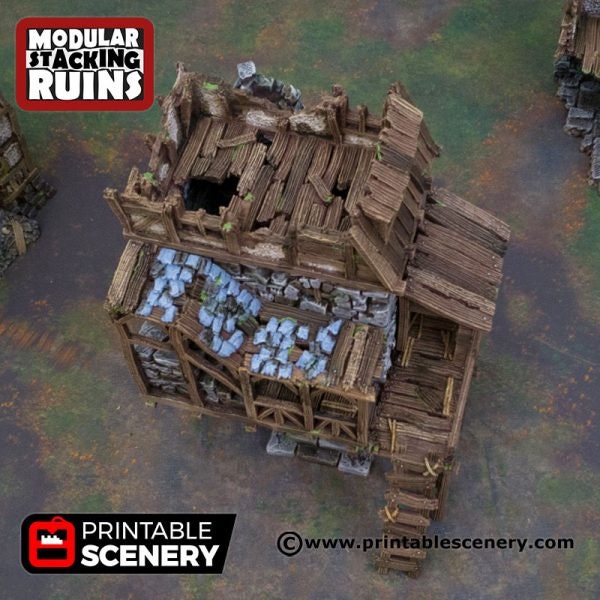 Shadowfey Ruined Gatehouse Eastwing / Dnd / D&D / Pathfinder - Etsy