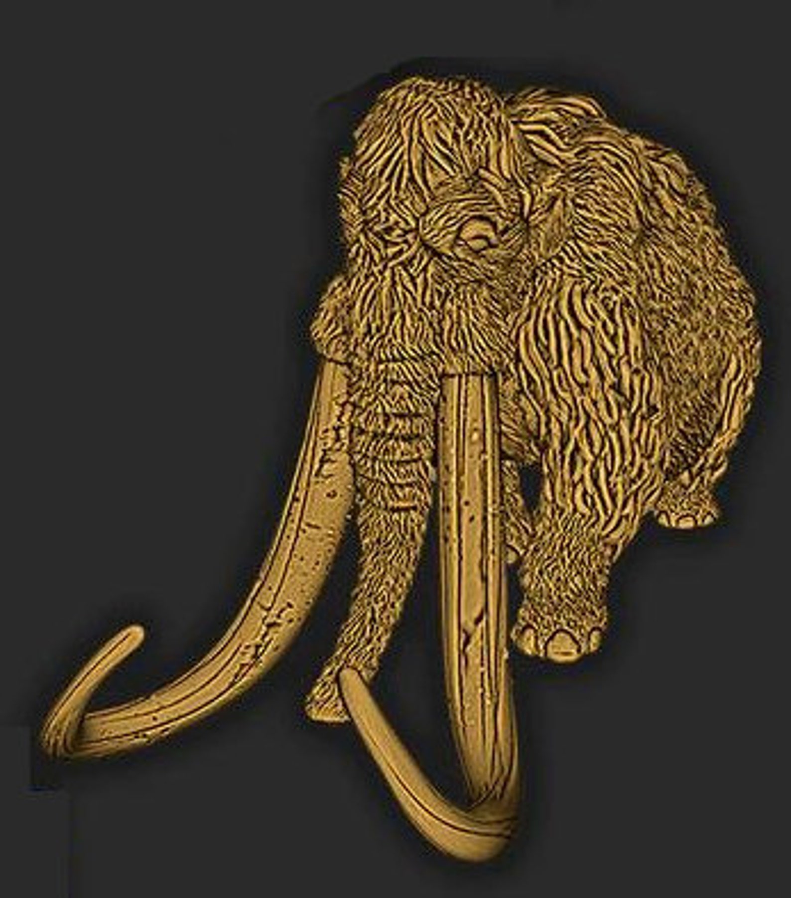 Wooly Mammoth Mini 28mm / Dnd / D&D / Pathfinder / Terrain / - Etsy