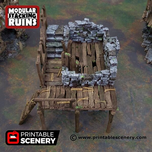 Shadowfey Ruined Gatehouse Eastwing / Dnd / D&D / Pathfinder - Etsy