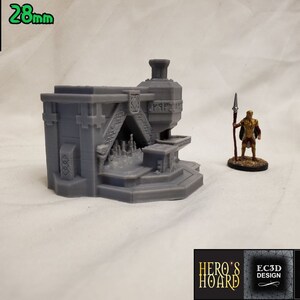 Dwarven Runeforge / Dnd / D&D / Pathfinder / Terrain / Hero's Hoard - Etsy