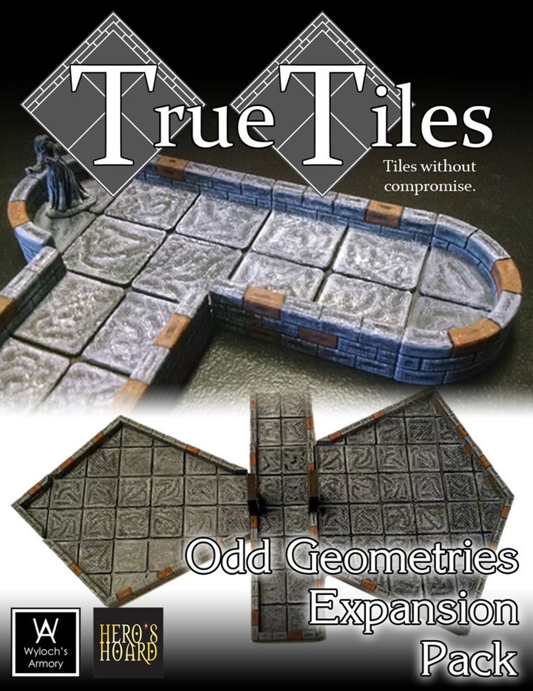 Dungeon Tiles - Odd Geometries Expansion Pack True Tiles / Fantasy ...