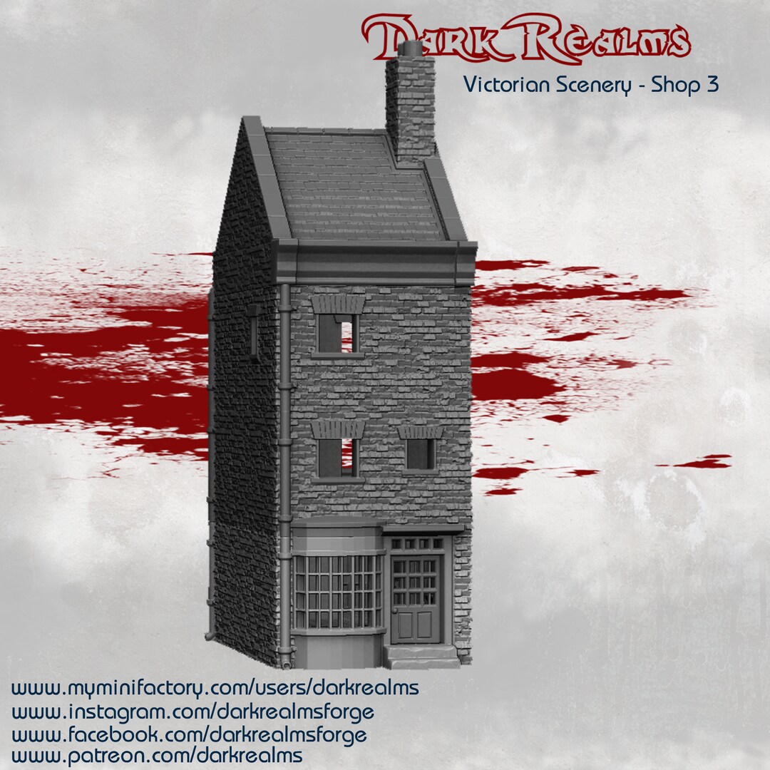 Victorian Shop 3 / Fantasy / Dnd / D&D / Pathfinder / Terrain / Dark ...