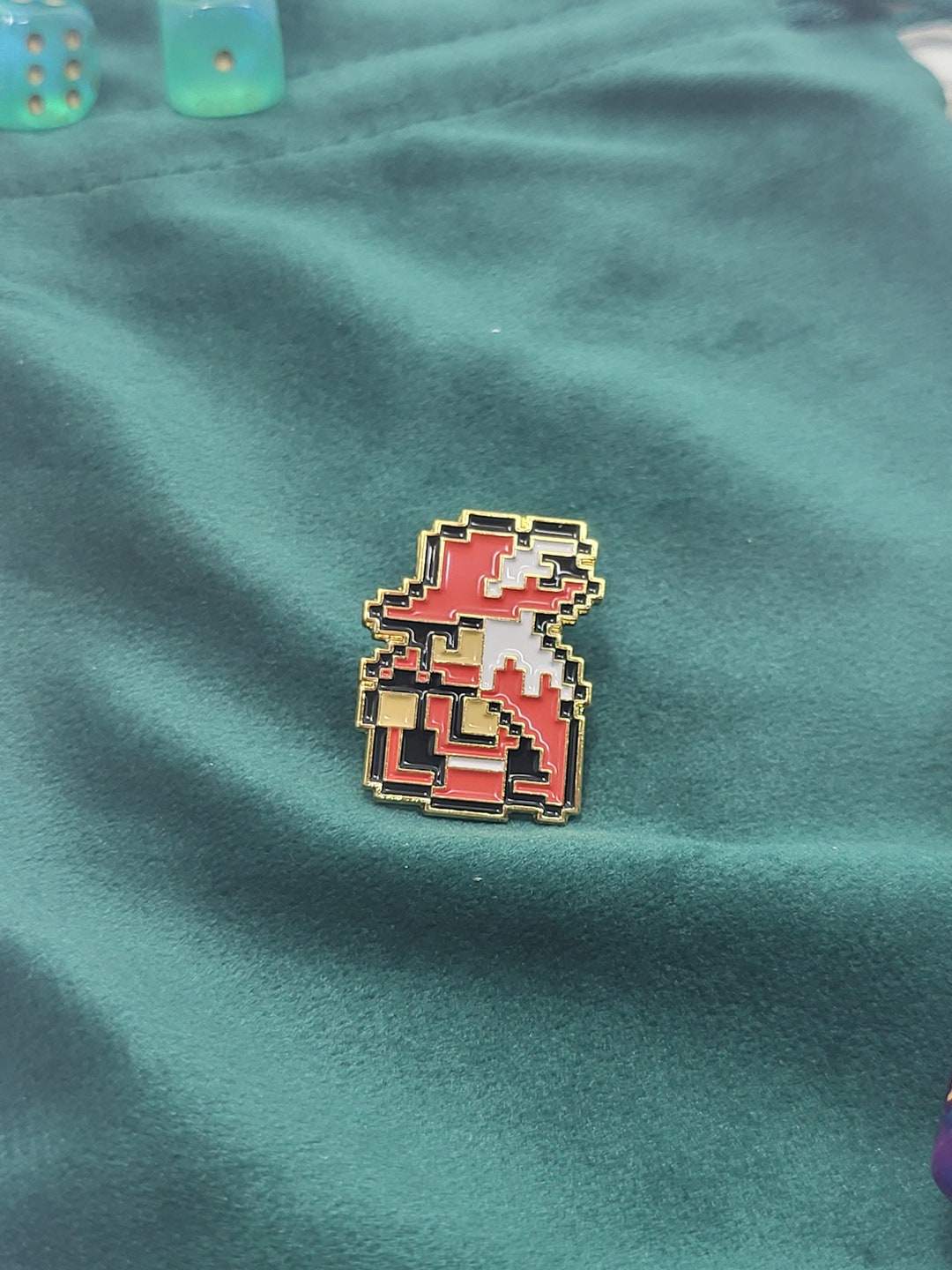 Red Mage 8 Bit Pin // Final Fantasy - Etsy