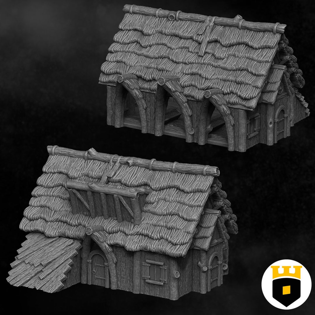 Stables / Fantasy / Northvakt / Dnd / D&D / Pathfinder / 3D Layered ...