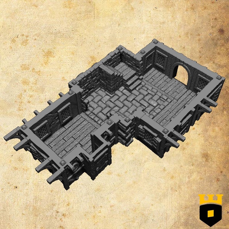 Town Hall / Fantasy / Dnd / D&D / Pathfinder / Terrain / 3D - Etsy