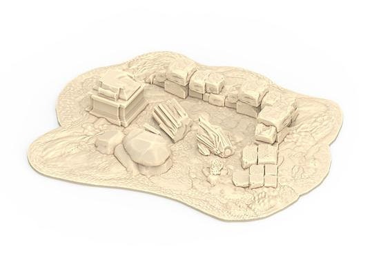 Ruined Rocks and Rubble / Dnd / D&D / Pathfinder / / RM | Etsy Canada