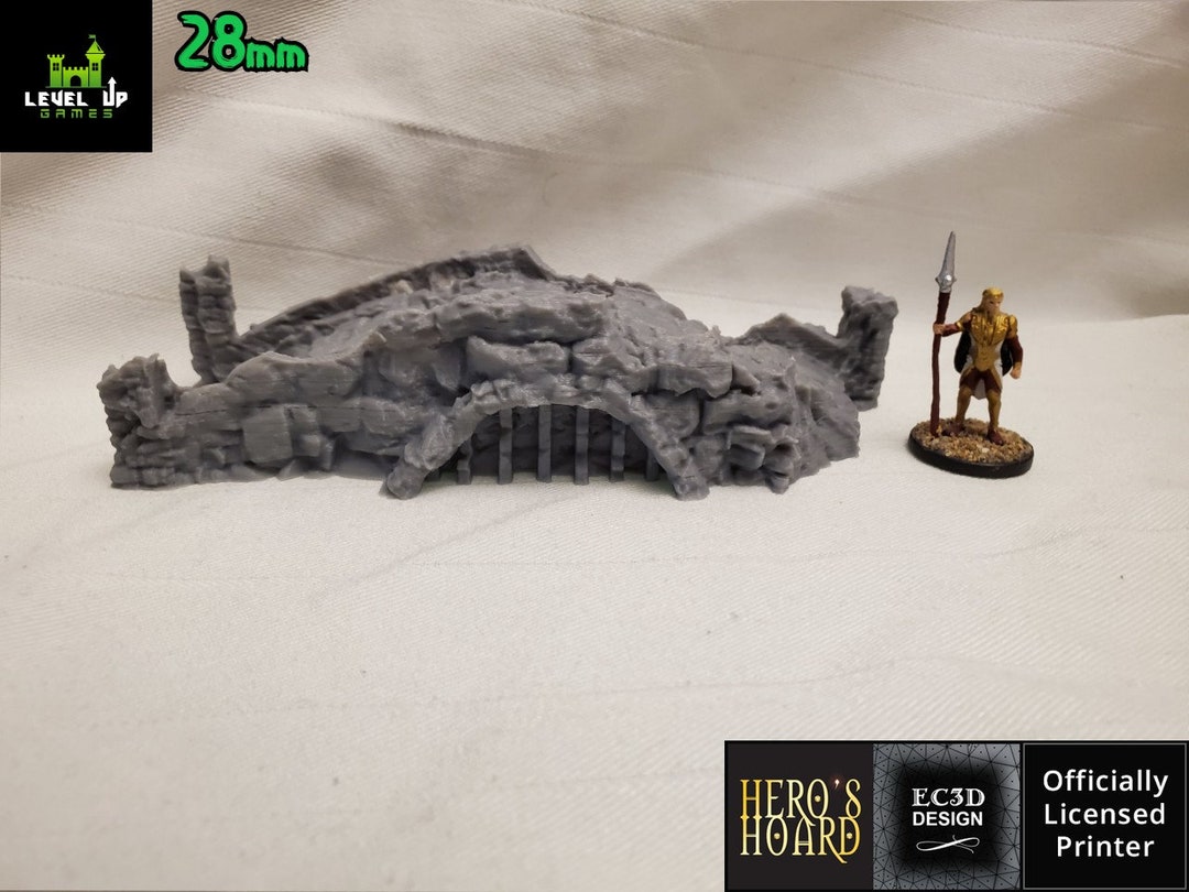 Wintertide Bridge / Dnd / D&D / Pathfinder / Terrain / Wilds of ...