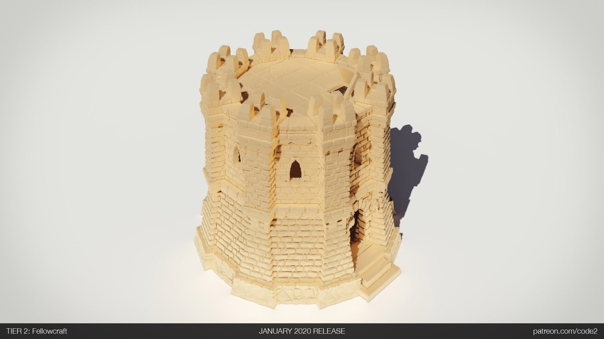 Tower / Fantasy / Dnd / D&D / Pathfinder / Terrain / Code 2 | Etsy