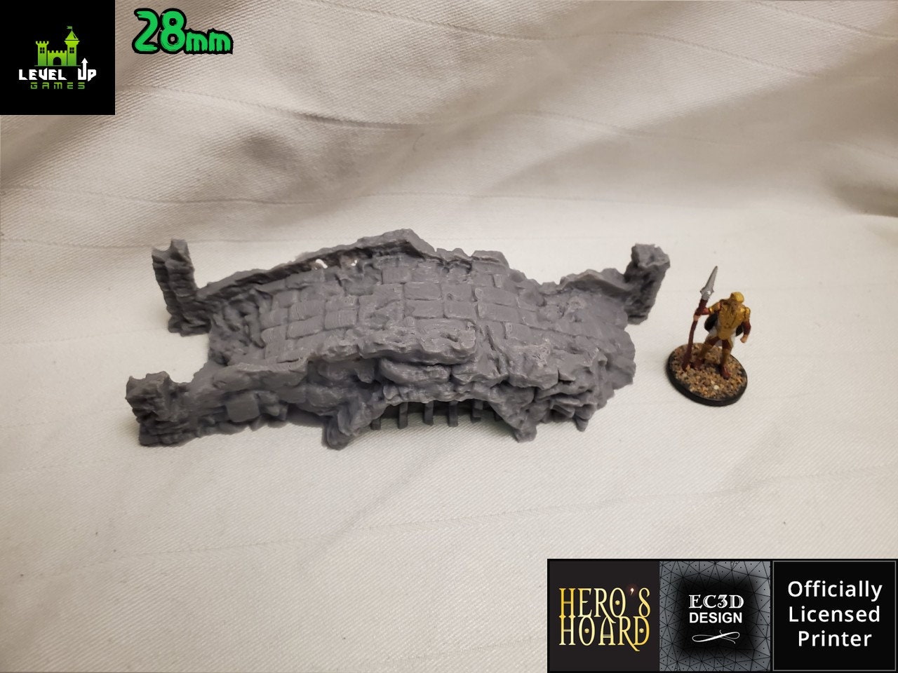 Wintertide Bridge / Dnd / D&D / Pathfinder / Terrain / Wilds - Etsy