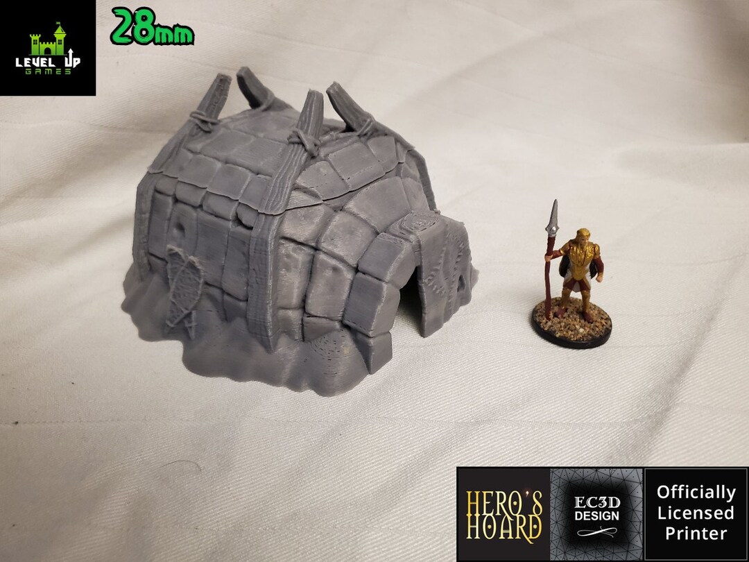 Hunter's Igloo/ Dnd / D&D / Pathfinder / Wilds of Wintertide - Etsy