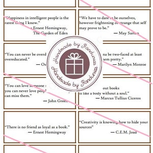 Printable Inspirational Quotes for Journaling Labels Digital - Etsy