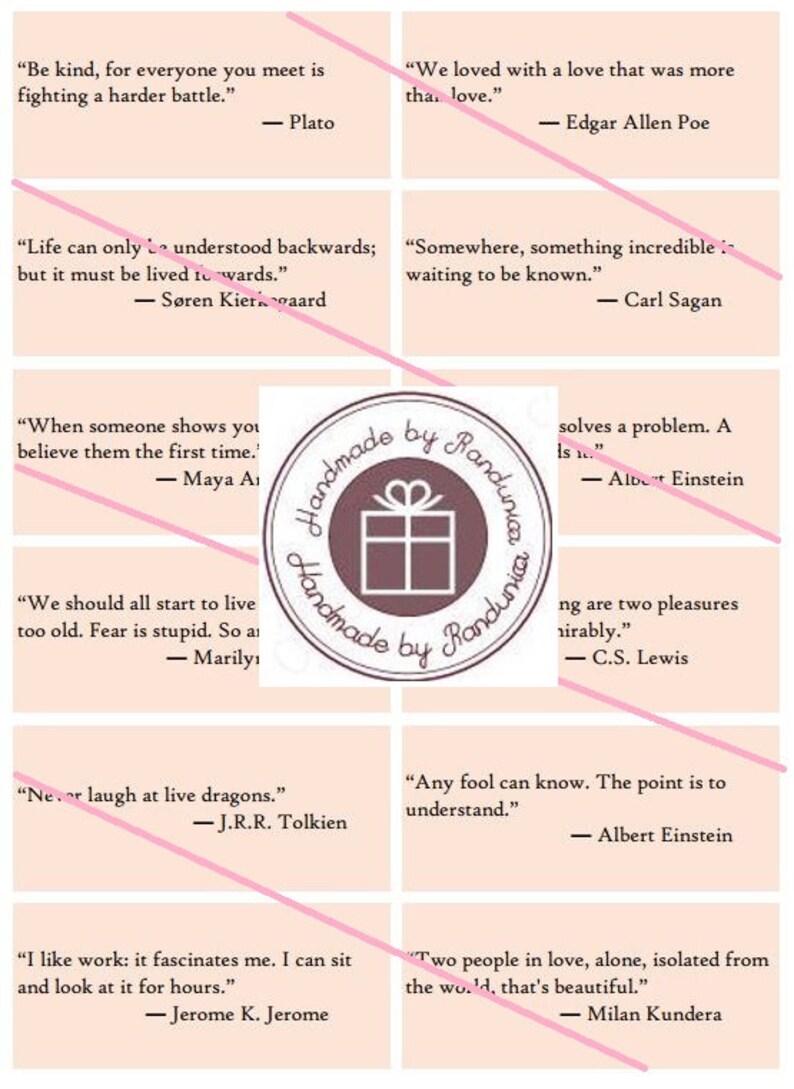 Printable Inspirational Quotes for Journaling Labels Digital - Etsy