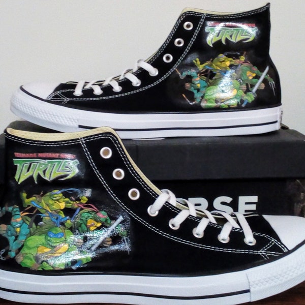Ninja Turtles Shoes - Etsy