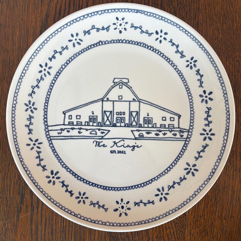 Pet Drawn on a Plate - Etsy