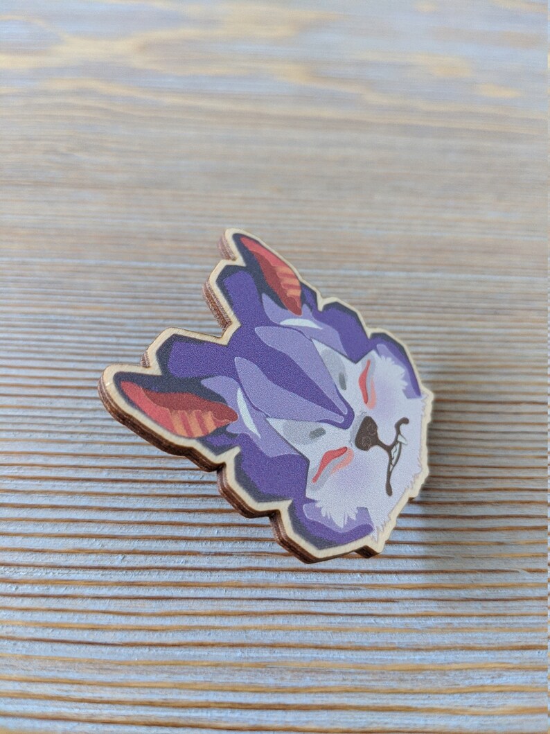 Mega Man Rush & Treble 1.5 Wooden Pin Badges - Etsy