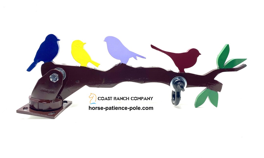 Patience Pole Swivel Top Birds on a Branch Prototype - Etsy