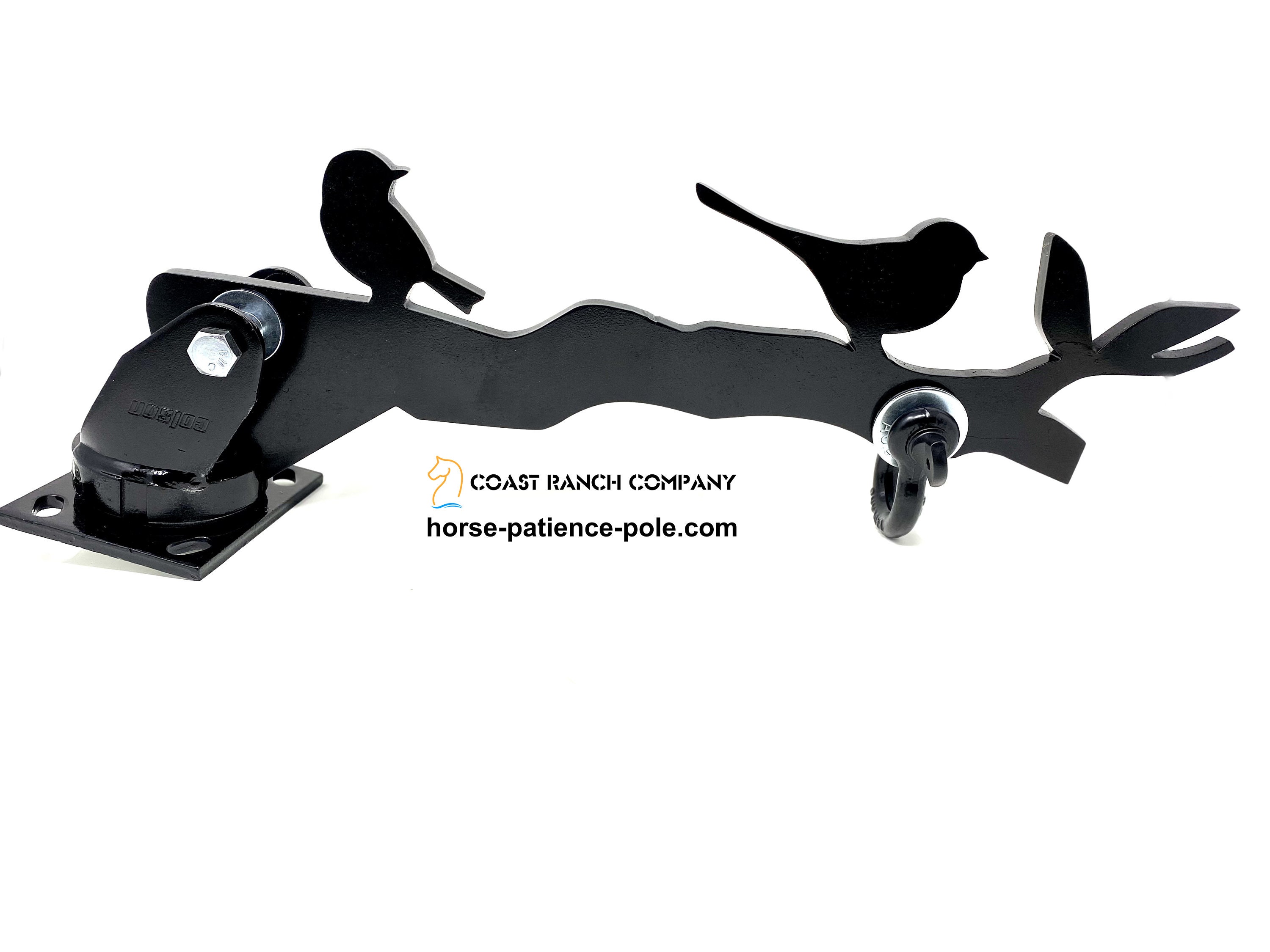 Patience Pole Swivel Top - Branch With Birds - Etsy