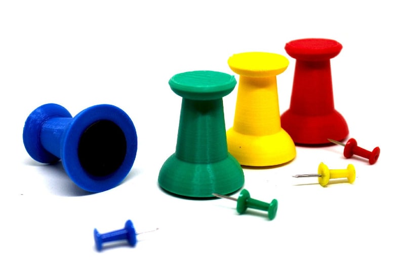 Push Pin Refrigerator Magnets set of 4 Push Pin Style - Etsy