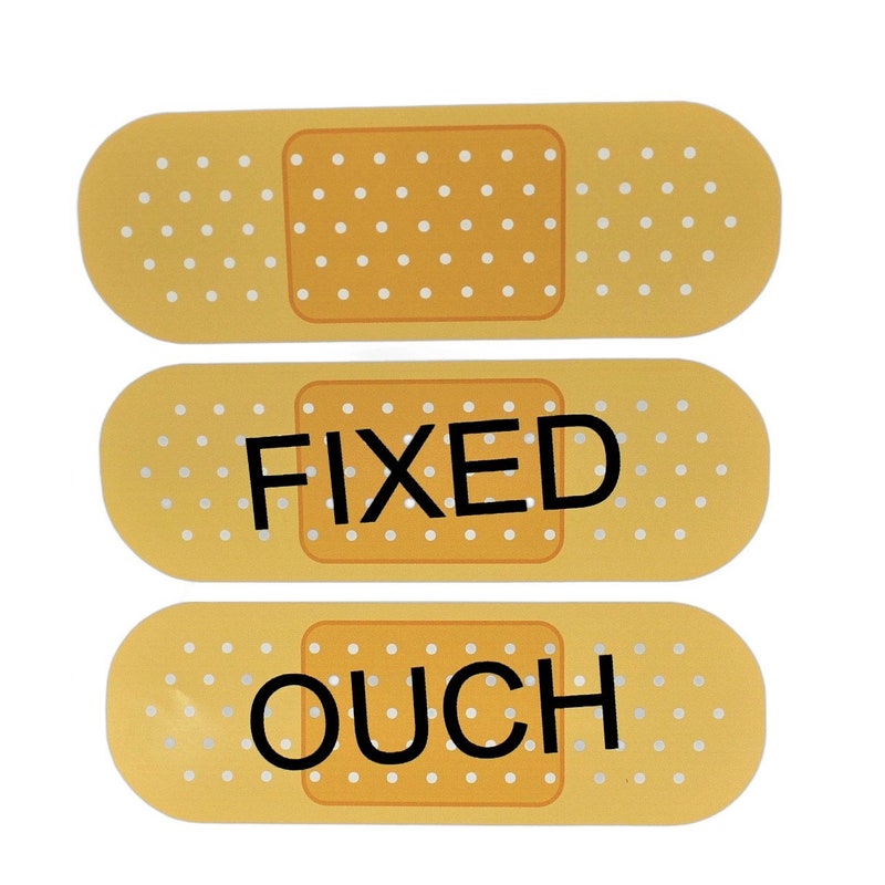 Bandage Stickers - Etsy