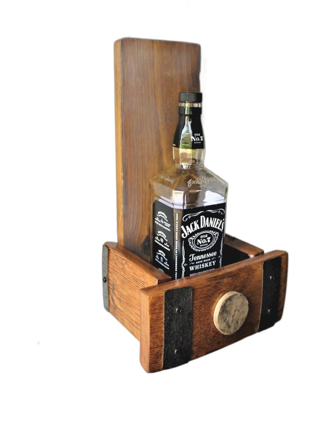 Whiskey Bottle Rack, Whiskey Barrel Stave Bottle Holder - Etsy
