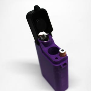 Smokebox One Hitter Hard Keychain Case, Water Resistant Hemp Case, Hard ...