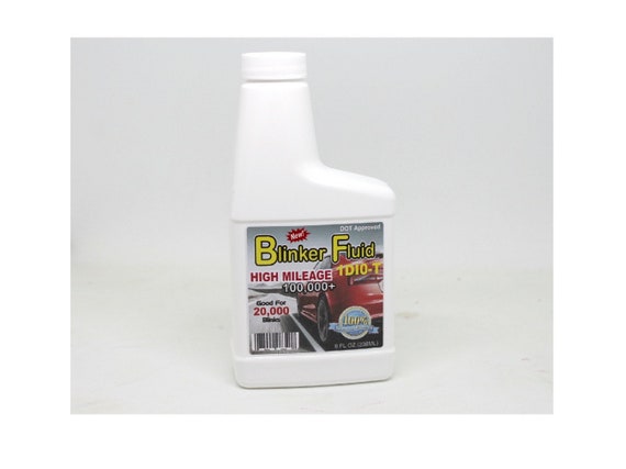 Blinker Fluid High Mileage Blend Funny Gag Gift Blinker - Etsy