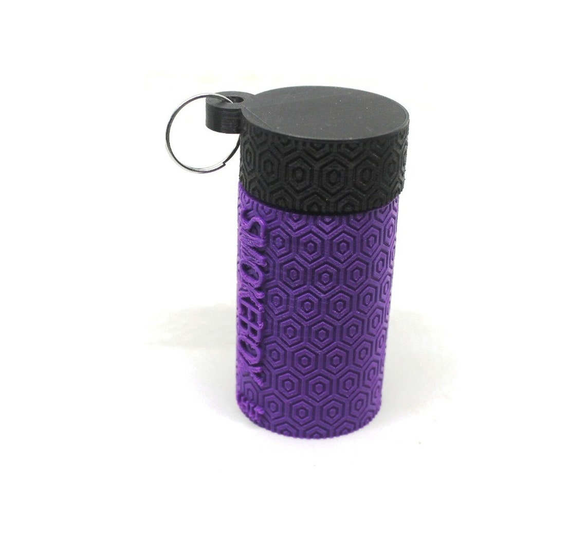 SmokeBox One Hitter Hard Keychain Case Water Resistant Hemp | Etsy