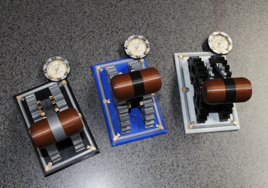 Steampunk Light Switch Cover, Steampunk Style Light Switch Cover Single ...